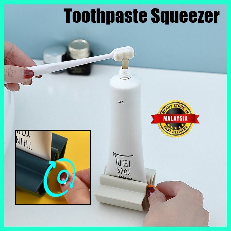 [Ready Stock] Multifunction Toothpaste Squeezer Portable Rotatable ...
