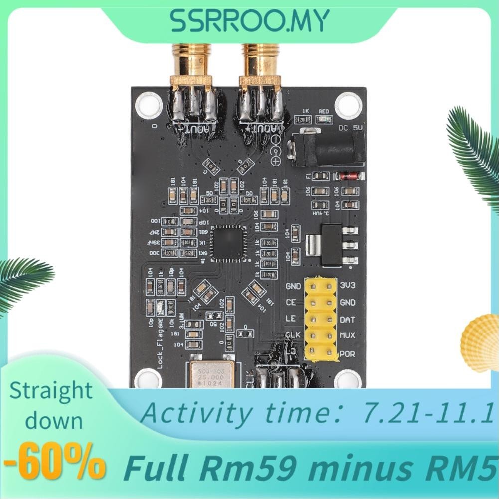 Ssrroo RF Signal Generator ADF4350 Chip 35MHz To 4400MHz SMA Output SPI ...