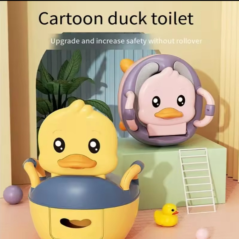 Kids Travel Potty Travel Cute Duck Potty for Indoor Outdoor Kids ...
