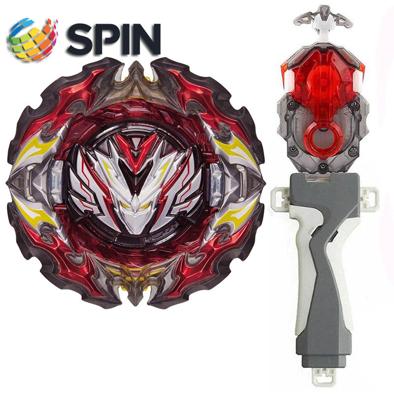 Beyblade B-195 Prominence Valkyrie with B-88 B-184 LR Launcher Handle ...