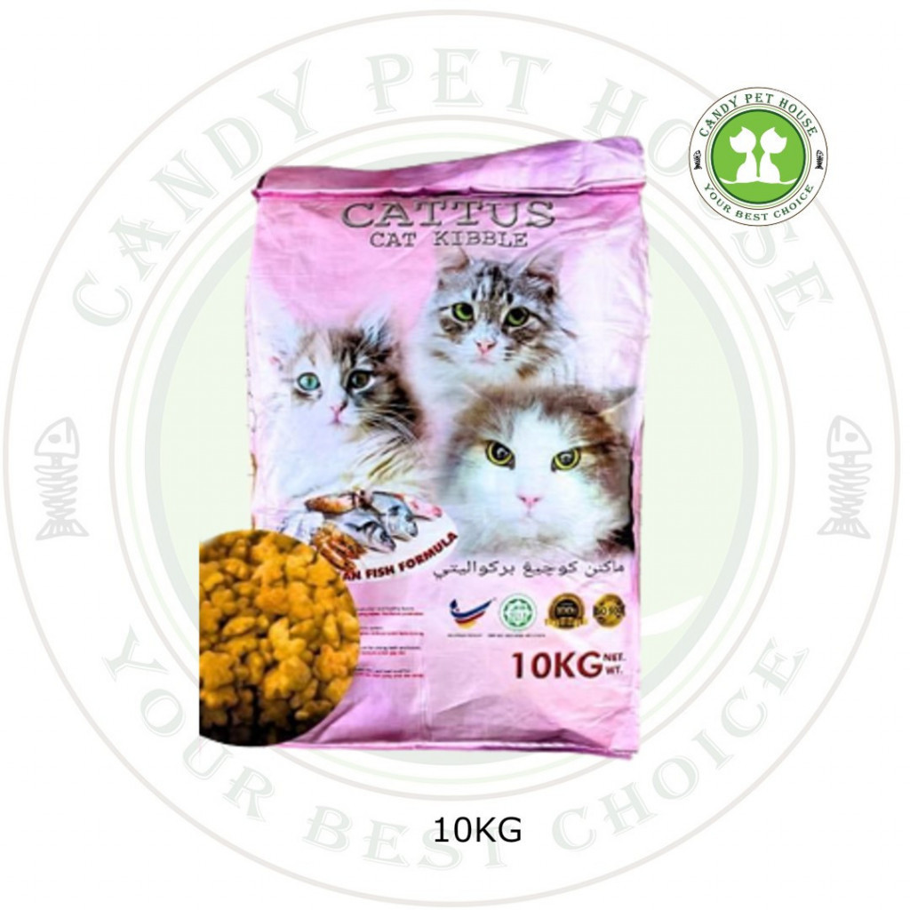 Cattus Dry Cat Food with Ocean Fish-10kg | Shopee Malaysia