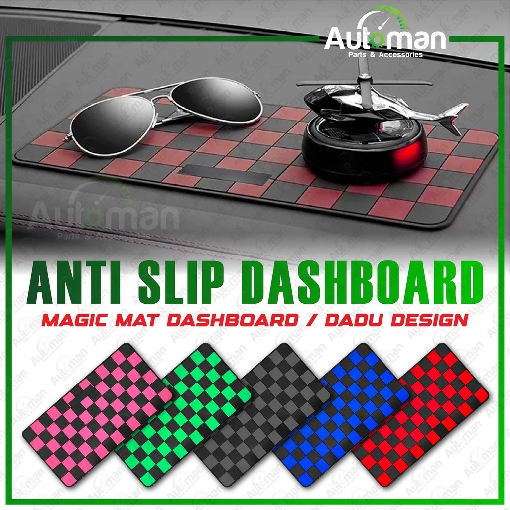 Universal Dadu Car Anti Slip Mat Dashboard Non Slip Mat Magic Sticky ...