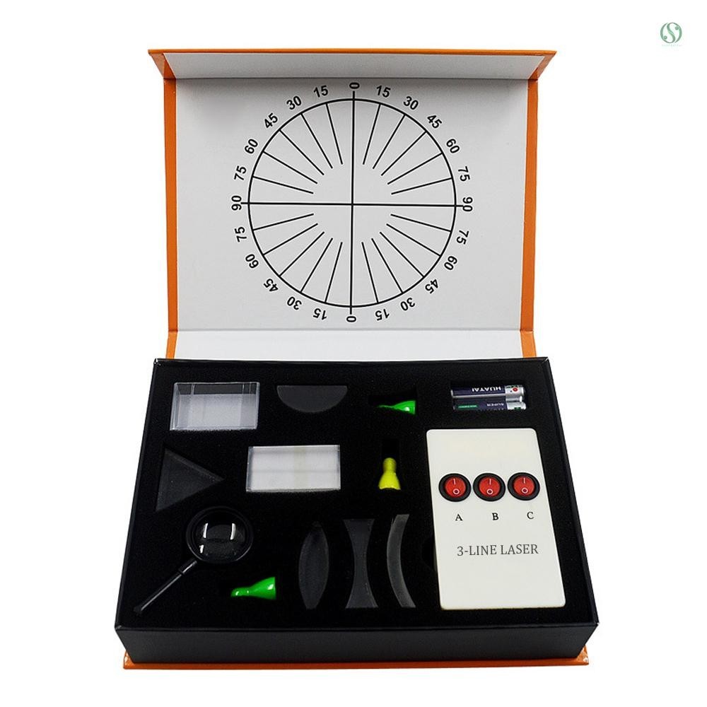 Physical Optical Kit Laboratory Equipment Optical Concave Convex Lens ...
