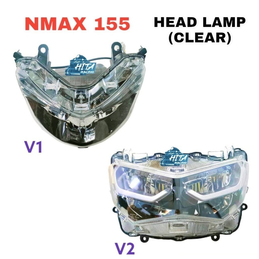 Yamaha Nmax NMax 155 NMAX155V1 NMAX155 V1 NMAX155V2 NMAX155 V2 Head ...