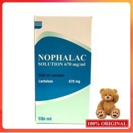 Lactulose NOPHALAC SOLUTION 670MG/ML 100ml constipation solution ubat ...