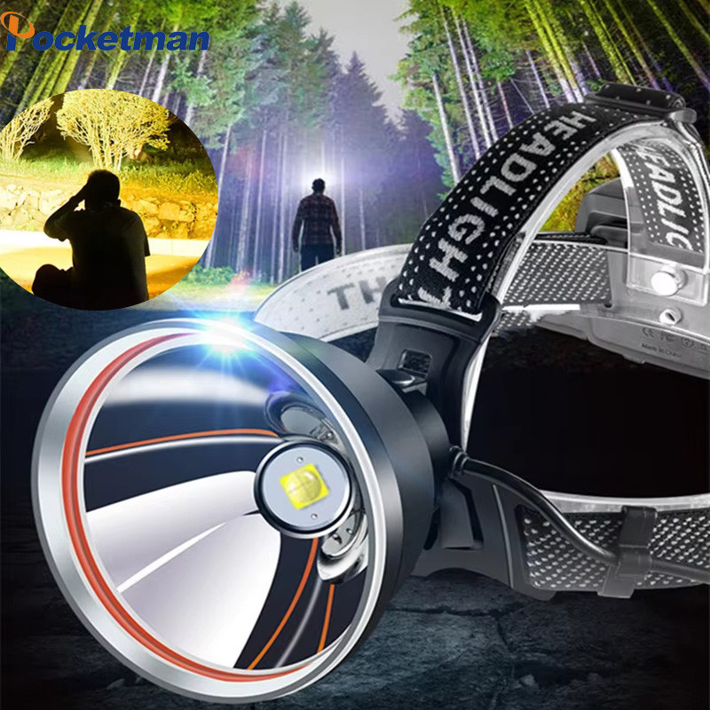 Super XHP90 Most Powerful Led Headlamp Outdoor USB Rechargeable Head ...