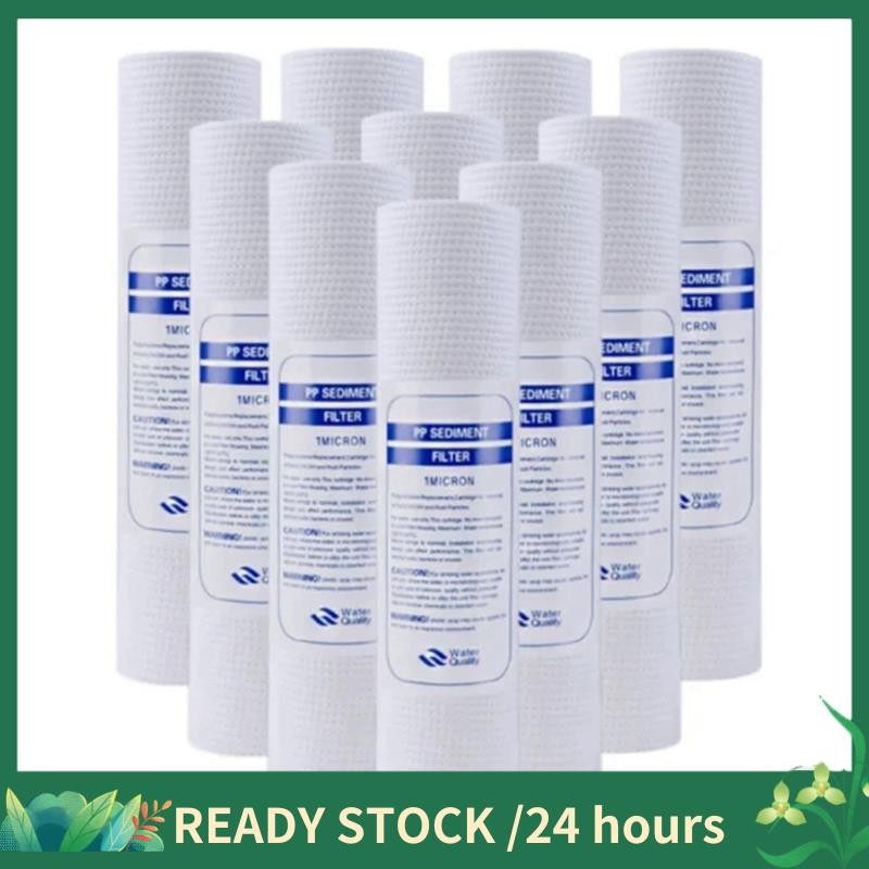 10 PCS Universal Water Filter PP Cotton Filter Sediment Water Filters ...