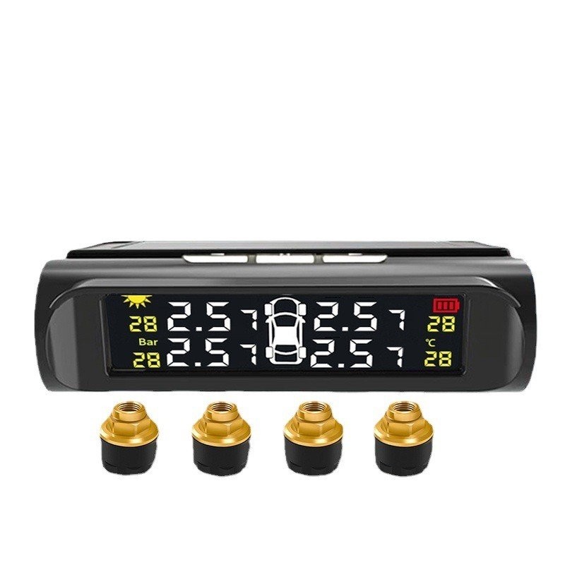 Ly Tire Pressure Monitor Built-in External Car Tire Detection Monitor ...