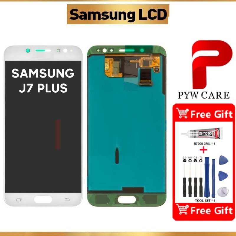 LCD Samsung J7 Plus C710 OLED | Shopee Malaysia