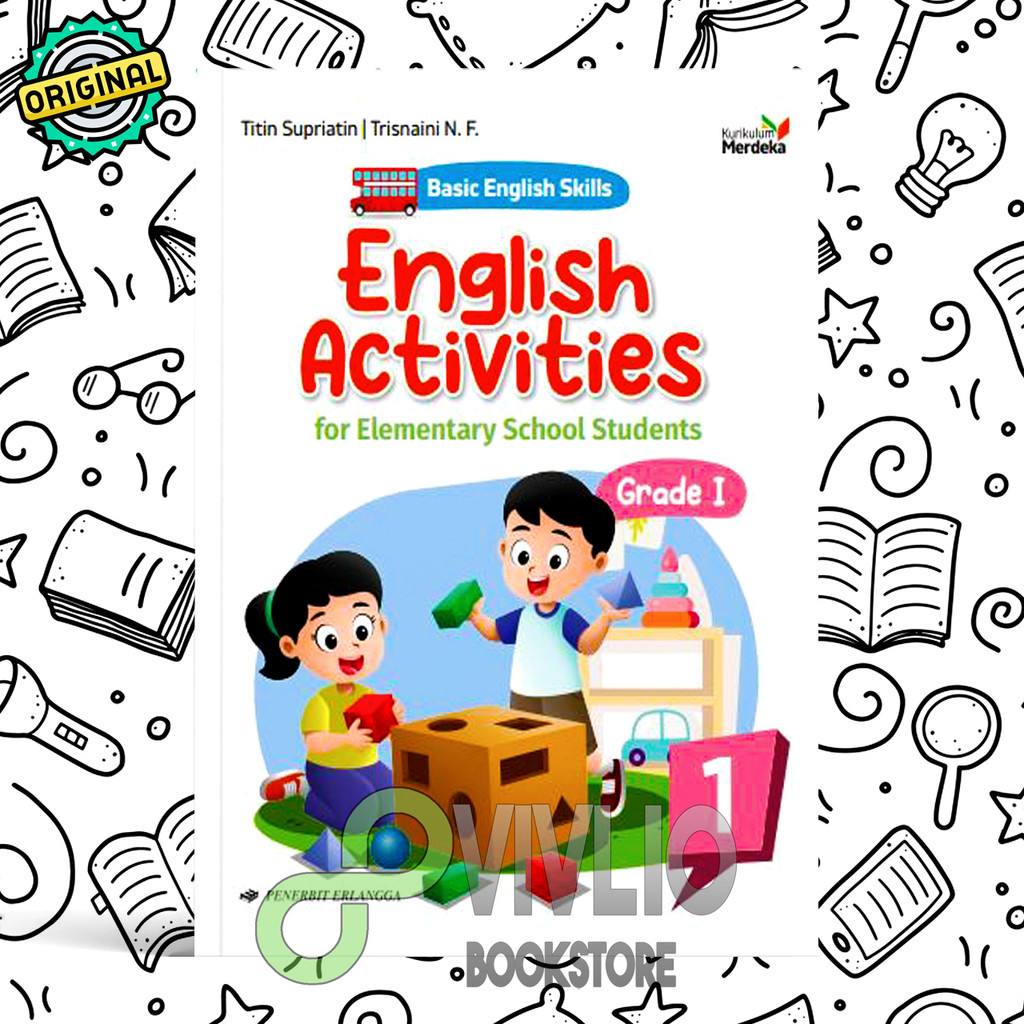 English Activities for Elementary School Students Grade 1 Erlangga ...
