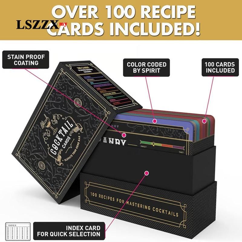 [LszzxMY] 100 Pieces Recipes Cards Making Set with Step by Step ...