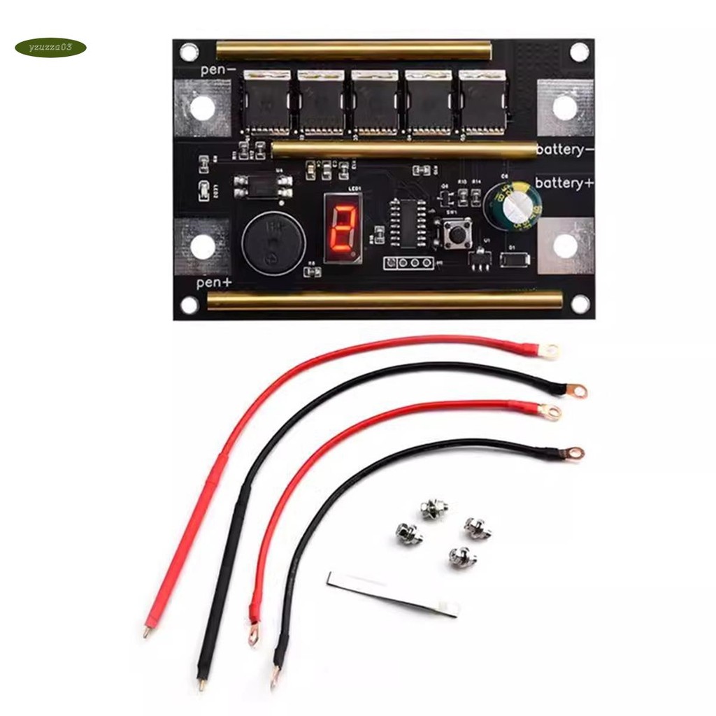 DIY 12V Battery Energy Storage Spot Welding Machine PCB Circuit Board ...