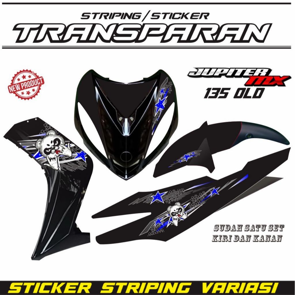Old JUPITER MX TRANSFER STRIPING / VARIATIONS JUPITER MX 135 OLD ...