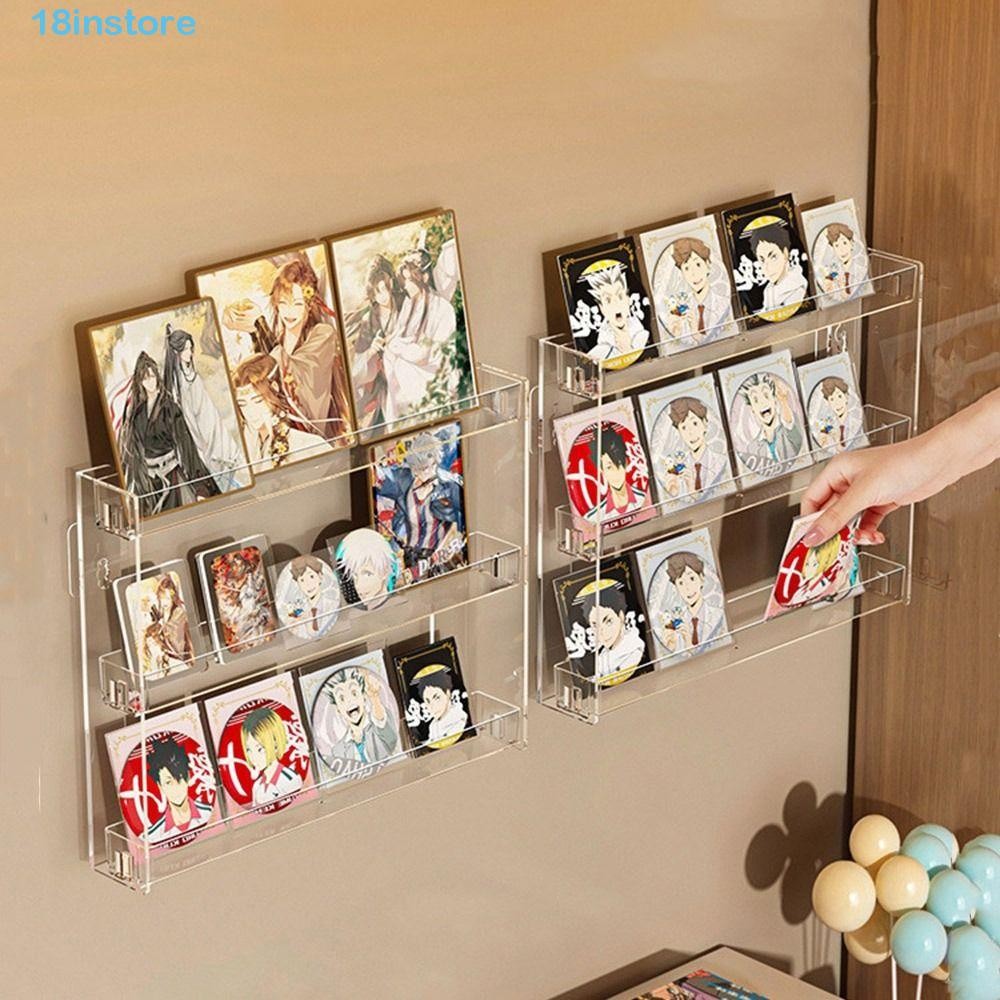 INSTORE Badge Display Rack, Wall-Mounted Multi-Layer Peripheral Display ...