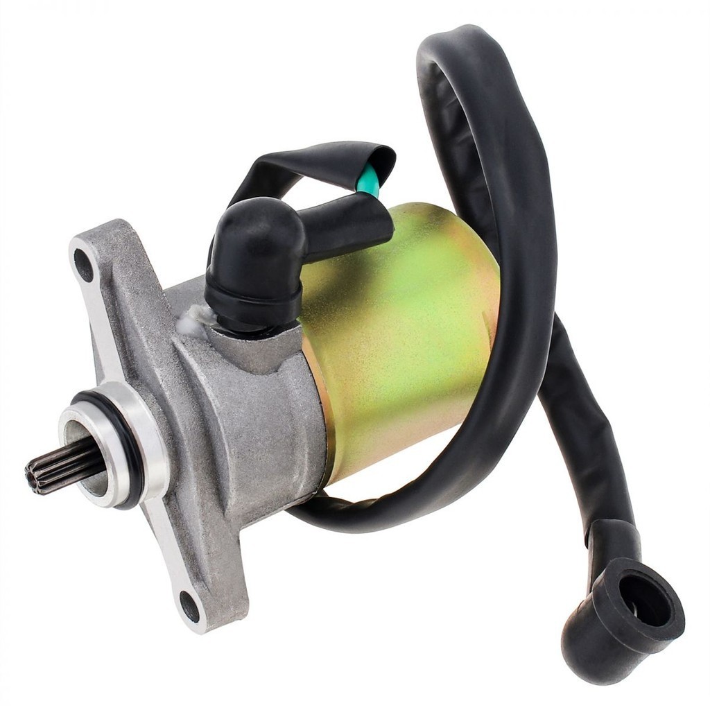 10 Teeth GY6 48cc 50cc 80cc Starter Motor Fit for 4-Stroke 139QMB ...