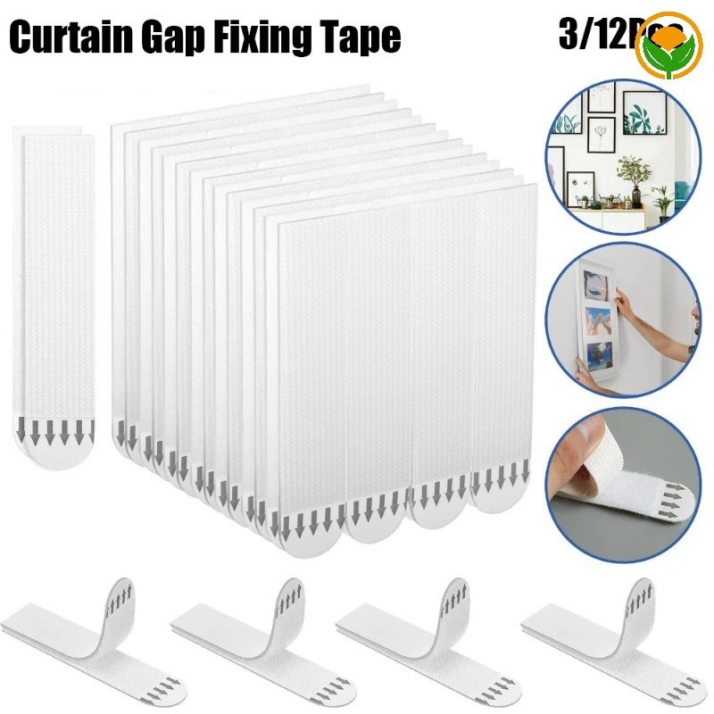 3/12PCS Punch-free Frame Tape Strips Assorted Mounting/Self Adhesive ...