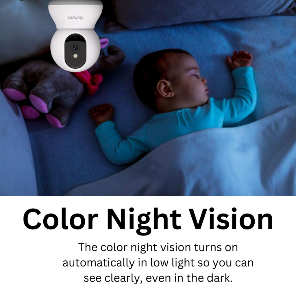 Blurams Dome Flare A31S Camera 2K HD 360° FOV Color Night vision Motion ...