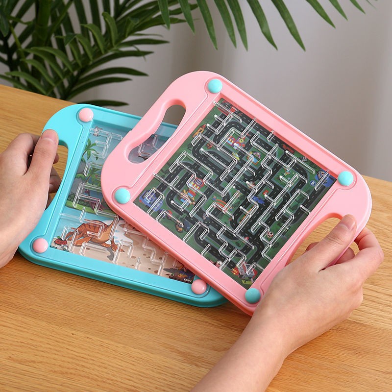 Children's Balance Ball Board Handheld Game Track Labyrinth Tablet Ball ...