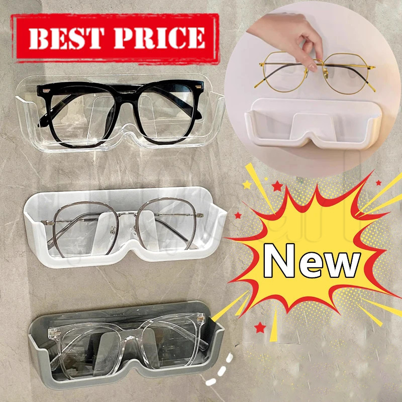 Eyeglasses Storage Box - Wall Mounted Glasses Display Rack - Sun ...