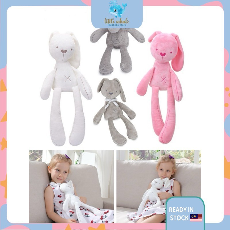 🐳Cute Rabbit Elephant Bear Doll Baby Soft Plush Toy Children Bunny ...