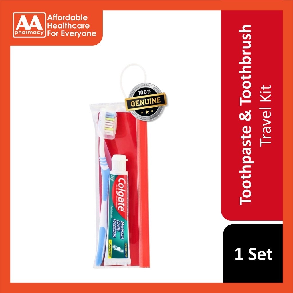 Colgate Cdc Red 50g + Extra Clean Toothbrush Travel Pack | Shopee Malaysia