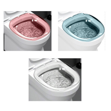Sit Bath Basin, Maternity Sitz Bath + Water Squeeze (Pink,Blue,Grey ...