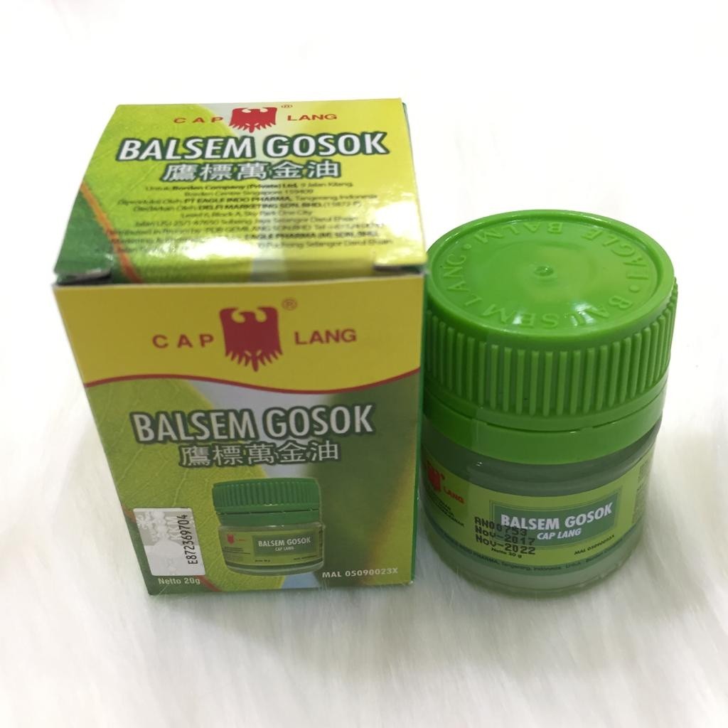 Balsem Gosok Cap Lang / Eagle Brand Eagle Balm 20g | Shopee Malaysia