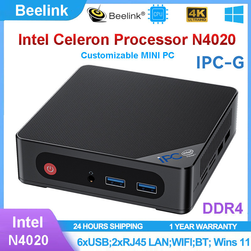 Beelink IPC-G Intel Celeron N4020 DDR4 WIFI Industrial Desktop Work MINI PC | Shopee Malaysia
