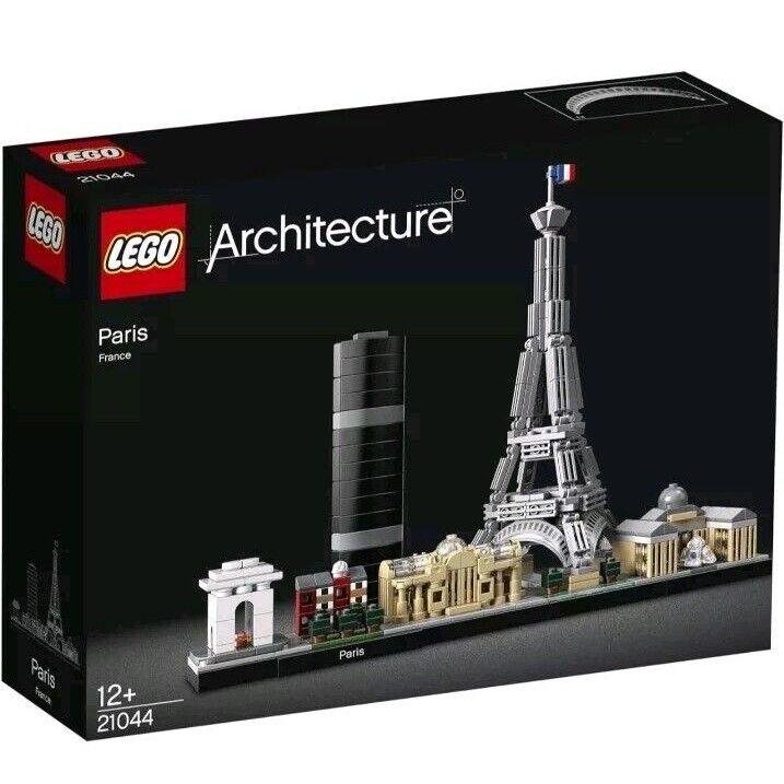 Lego Paris France Architecture Skyline Eiffel Tower New Sealed | Shopee ...