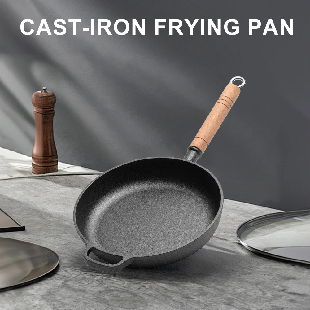 Cast Iron Mini Frying Pan 22/24/26/28cm Nonstick Pan Skillet Mini Egg ...