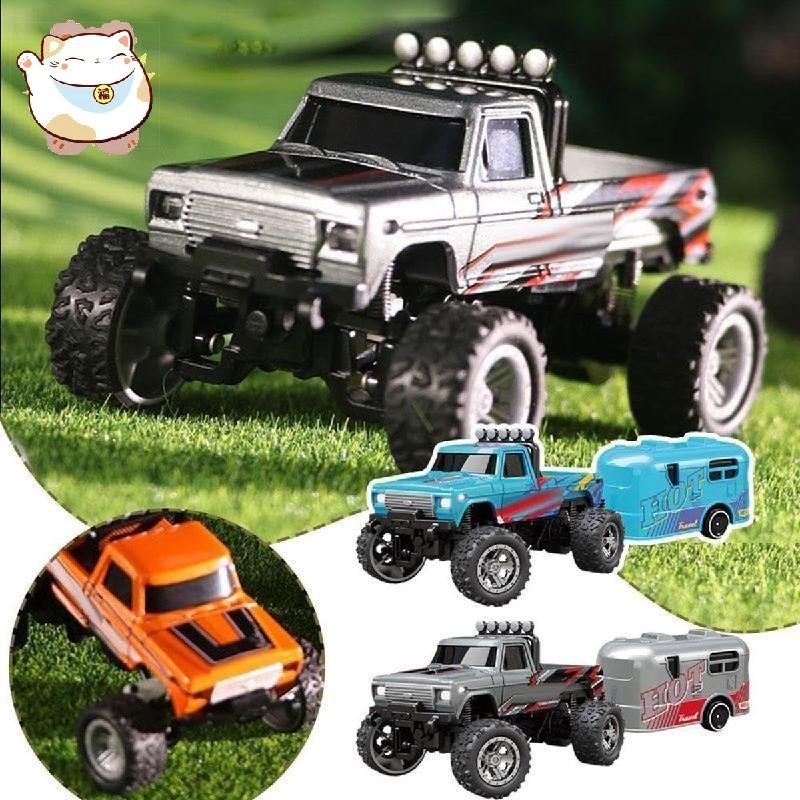 [DGK]Mini RC Monster Truck,Mini Monster Truck 1:64 Scale Alloy,RC ...