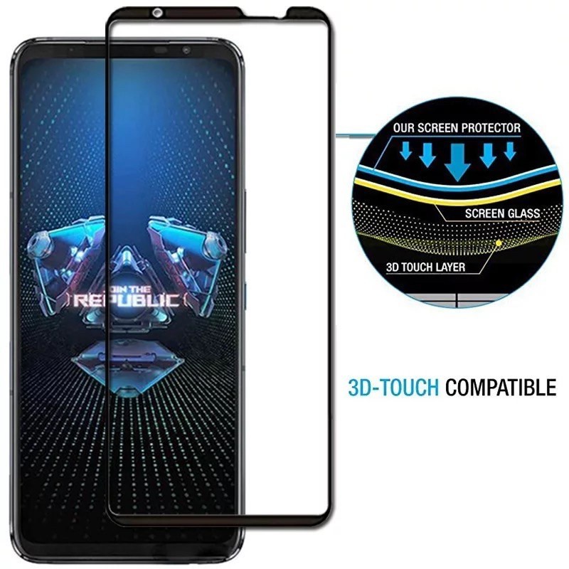 ASUS ROG Phone 9 | FE | 9 Pro | 8 | Pro | 7 Ultimate | 6 6D 5S 3 2 5D 9H Tempered Glass Screen ...