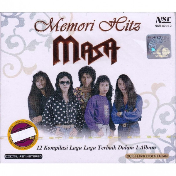 MASA Memori Hits CD Digitally Remastered 12 Kompilasi Lagu Lagu Terbaik ...