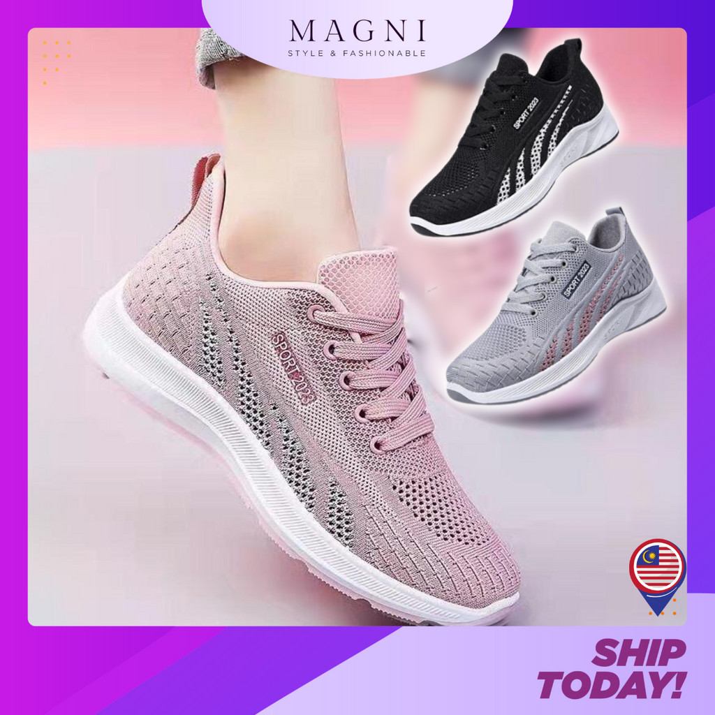 READY STOCK Magni Sport Sneaker Women's Sport's Kasut Outdoor Shoe ...
