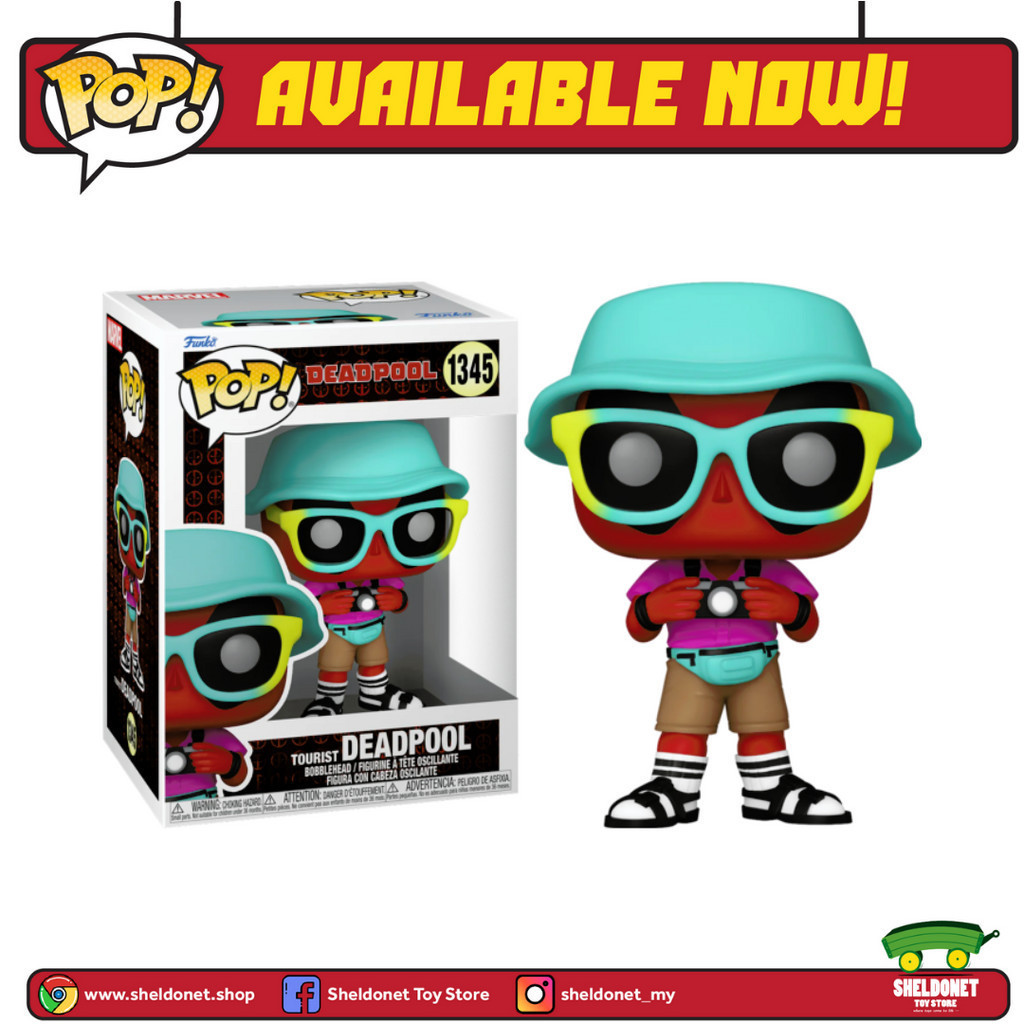 Funko Pop! Marvel: Deadpool - Tourist | Shopee Malaysia