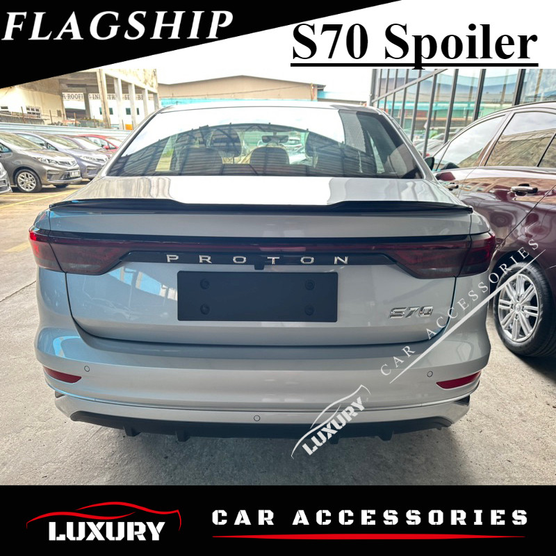 Proton S70 2024 S70 Rear Spoiler Sport Desgin Rear Trunk Cover Exterior ...