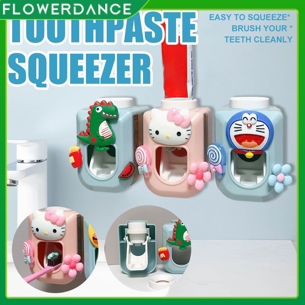 Sanrio Wall Mounted Toothpaste Extruder Automatic Personal Toothpaste ...