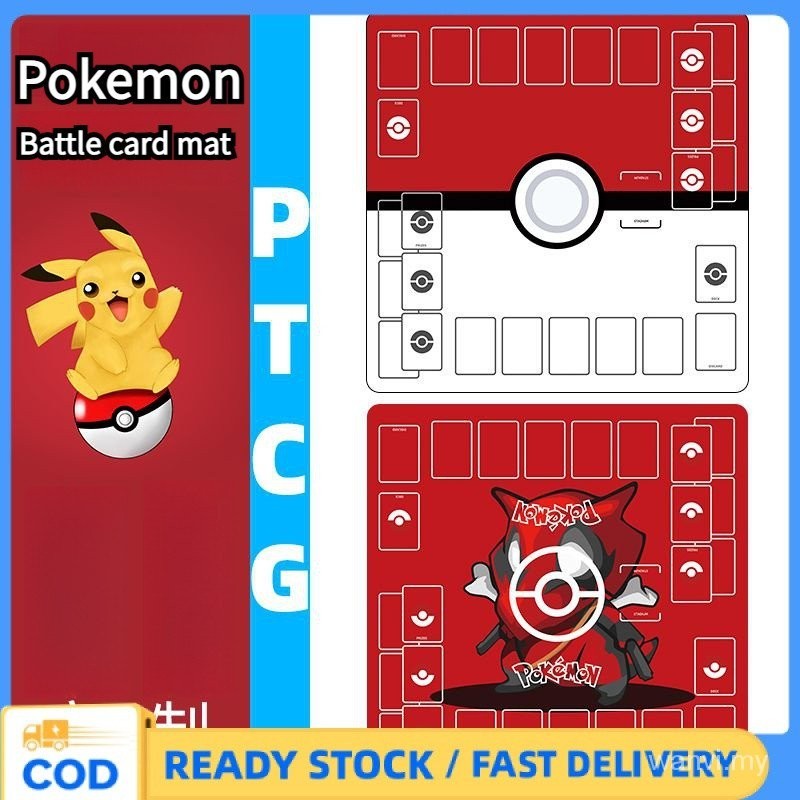 Pokemon Card PaddiyTable Mat Pet ElfPTCGCard Pad Two-Person Board Game ...