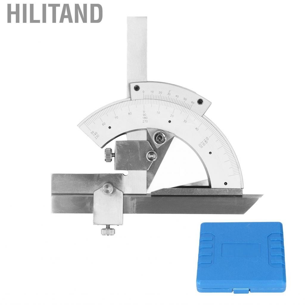 Hilitand 0‑320° Universal Angle Ruler Vernier Bevel Protractor ...