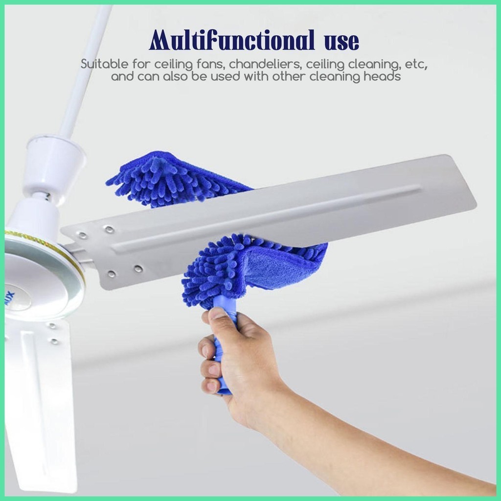 Flexible Fan Cleaning Tool Ceiling Duster Cleaner Brush Long Extendable ...