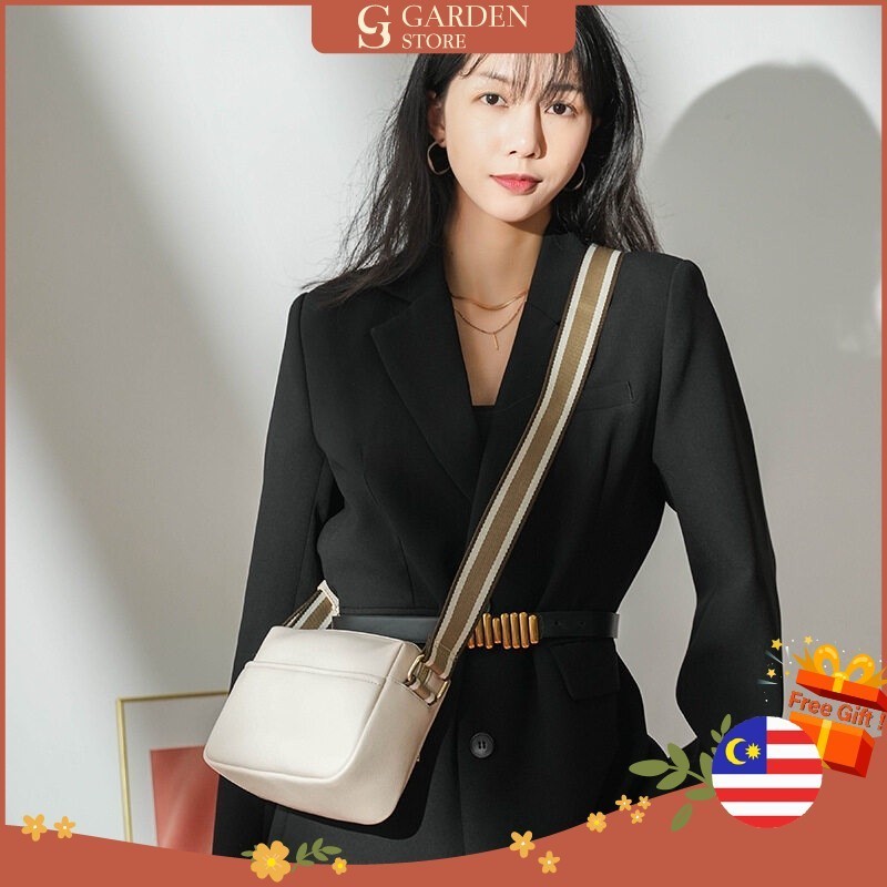 GS Classy Elegant Fashion Premium PU Leather Travel Outing Sling Bag ...