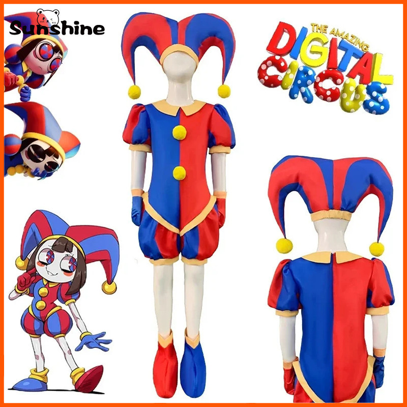 The Amazing Digital Circus Cosplay Costume for Adult Kids Halloween ...