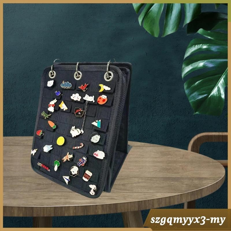 [ Pin Display Stand, Pin Organizer, Modern Badge Storage, Calendar ...