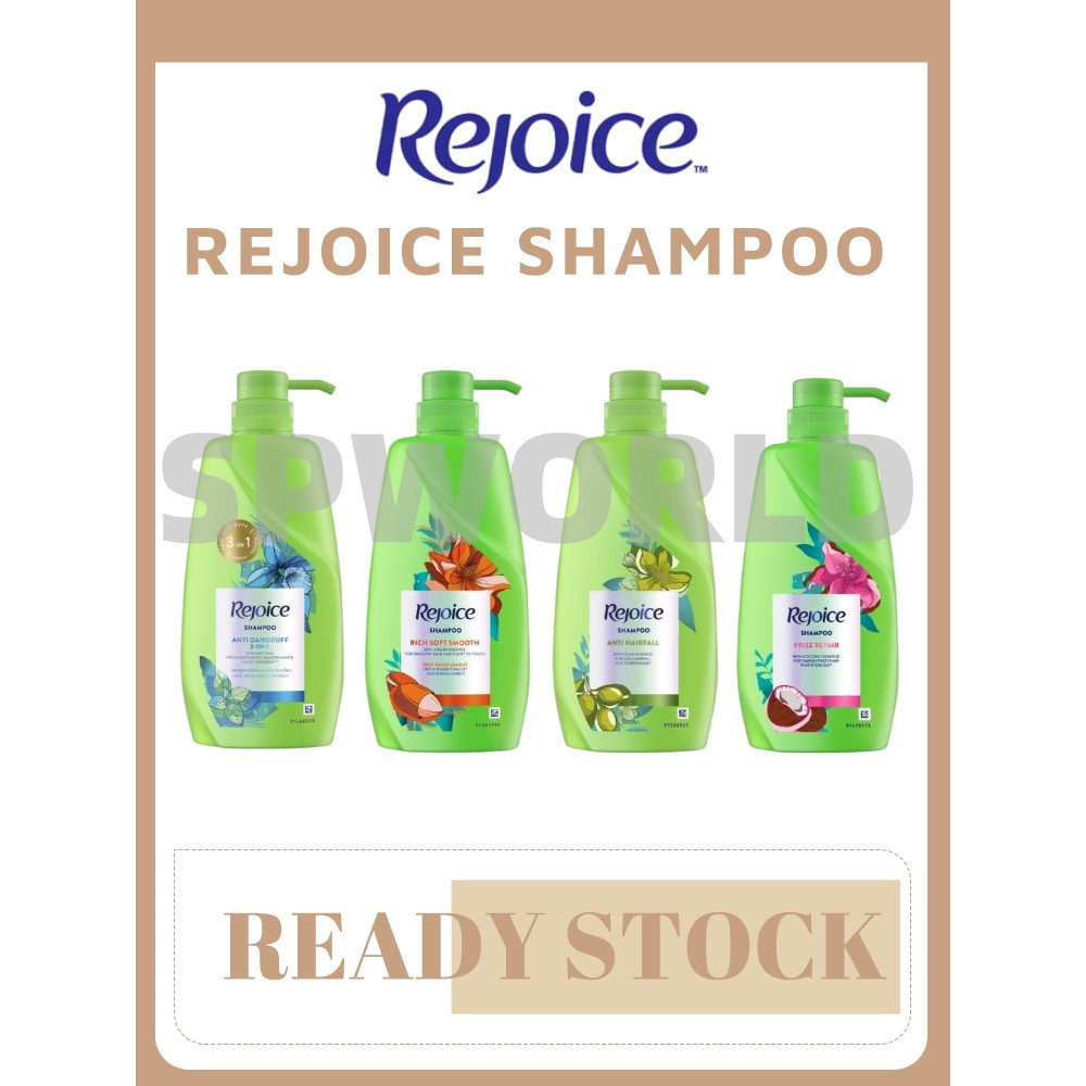 READY STOCK!!! Rejoice Anti Dandruff Hair Shampoo 600ml Conditioner ...