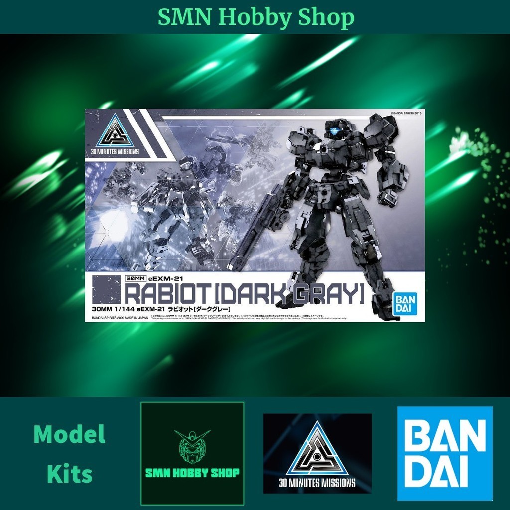 30MM 1/144 eEXM-21 Rabiot Dark Gray 025 Toys Plastic Model Kit [30MM 30 ...