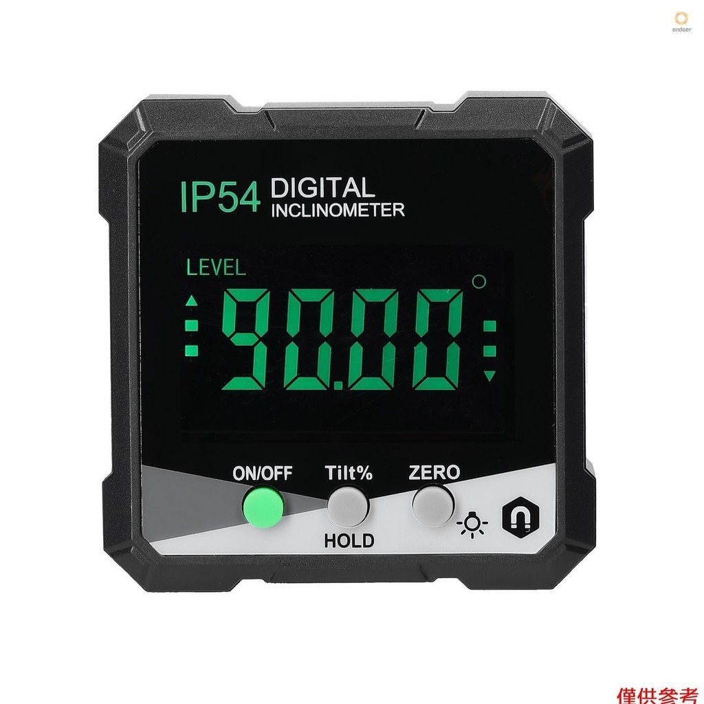 IP54 4*90° Portable Digital Inclinometer LCD Backlight Digital ...