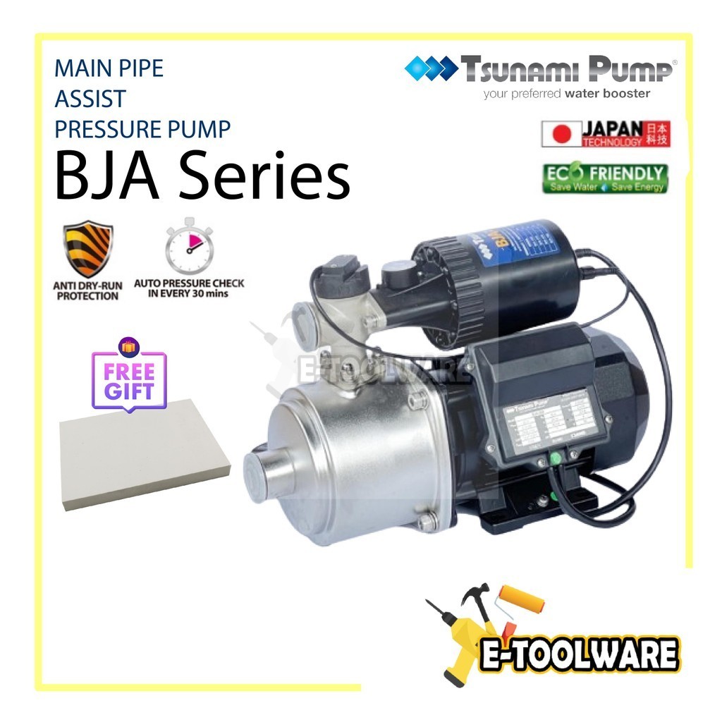 Tsunami Pump BJA Series Main Pipe Assist Pressure Pump Model BJA-250 ...