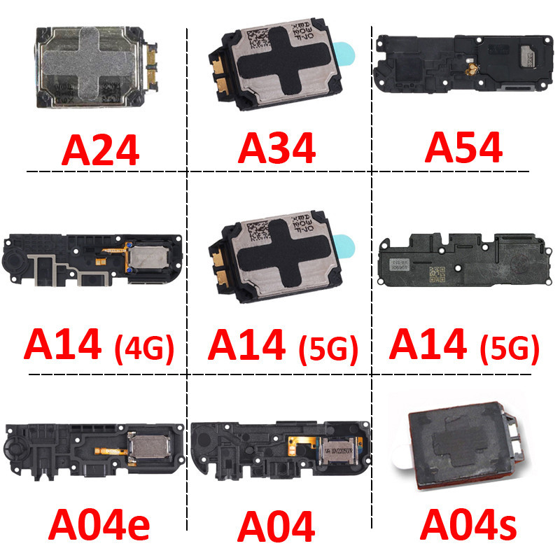 For Samsung Galaxy A04 A04e A04s A14 A24 A34 A54 A74 4G 5G Original Phone New Loud Speaker ...