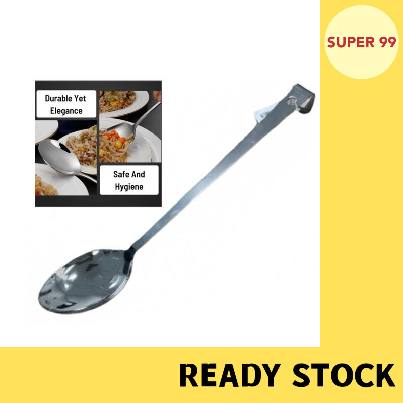 MAV Stainless Steel Sobbar Spoon / Senduk Steel / Senduk Lauk / Senduk ...