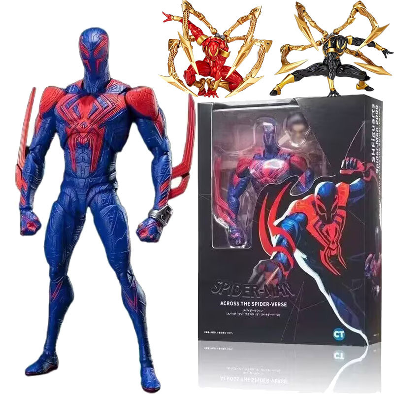 S.H.Figuarts Spider Man 2099 SHF Spider Man REVOLTECH Yamaguchi Iron ...